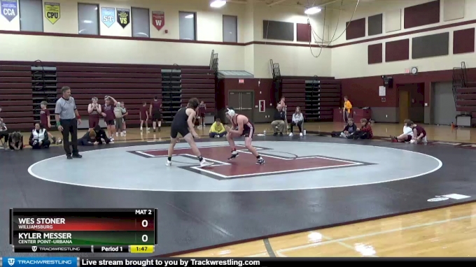 127-135 lbs 1st Place Match - Wes Stoner, Williamsburg vs Kyler Messer ...