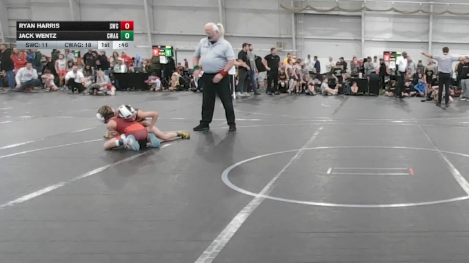68 lbs Round 3 (4 Team) - Ryan Harris, Shamrock WC vs Jack Wentz ...