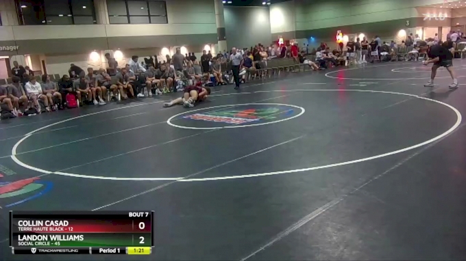 195 lbs Round 3 (6 Team) - Landon Williams, Social Circle vs Collin ...