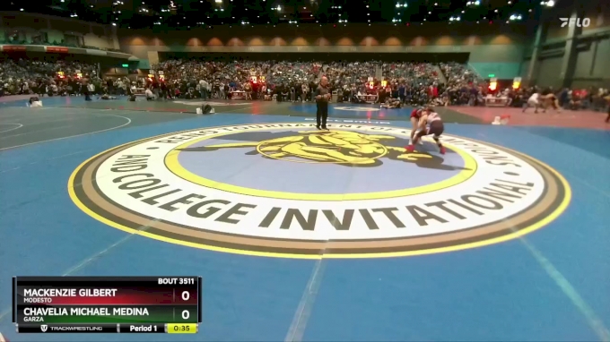 100 lbs Cons. Round 6 - Chavelia Michael Medina, Garza vs Mackenzie ...