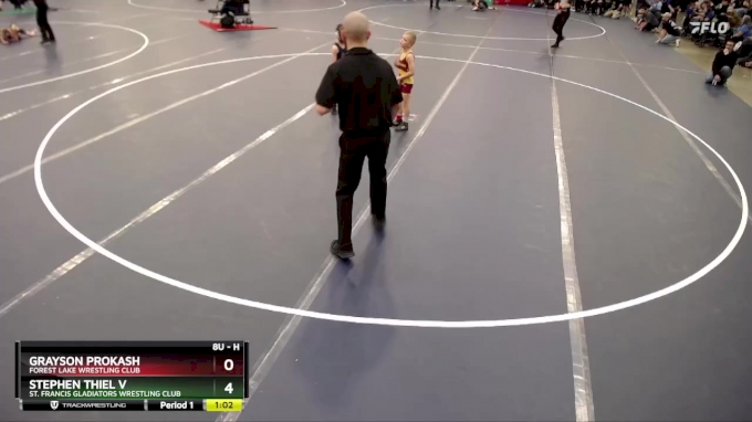 Cons. Semi - Grayson Prokash, Forest Lake Wrestling Club vs Stephen ...