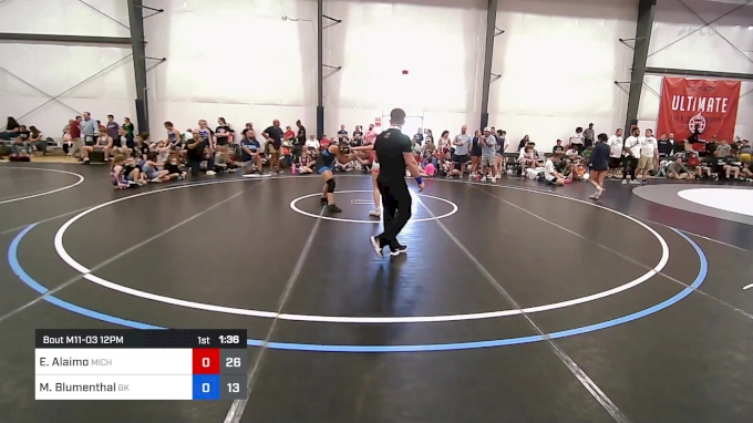 49 kg Rr Rnd 3 - Emily Alaimo, Michigan Blue vs Madison Blumenthal, Bad ...