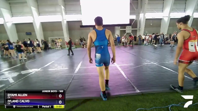 165 lbs Cons. Round 3 - Dyami Allen, CA vs Iyland Calvo, CA