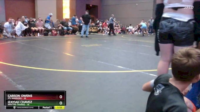 120 lbs Quarterfinal - Izayiah Chavez, Whitted Trained vs Carson Owens ...