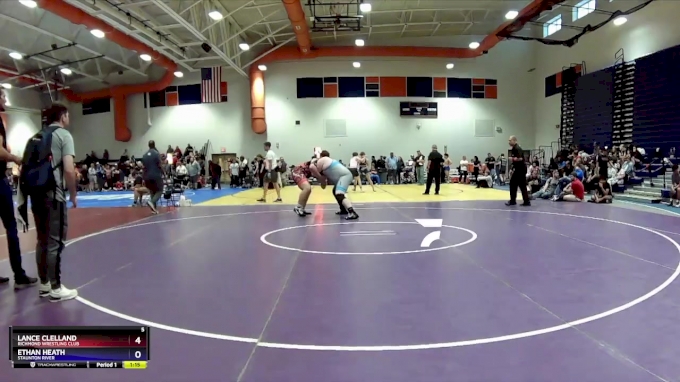 285 lbs Round 3 - Lance Clelland, Richmond Wrestling Club vs Ethan ...