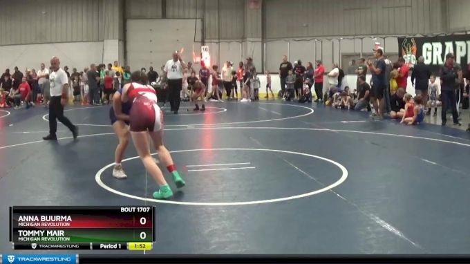 110 lbs Round 3 - Anna Buurma, Michigan Revolution vs Tommy Mair ...