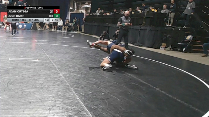 197 lbs Round Of 32 - Adam Ortega, The Citadel vs Josh Barr, Penn State