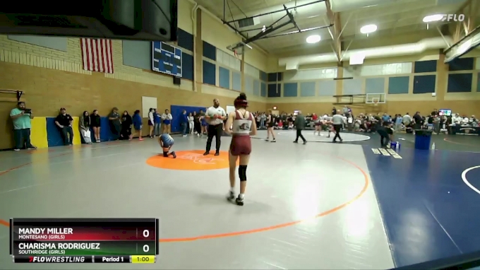 115lbs Cons. Round 4 - Charisma Rodriguez, Southridge (Girls) vs Mandy ...