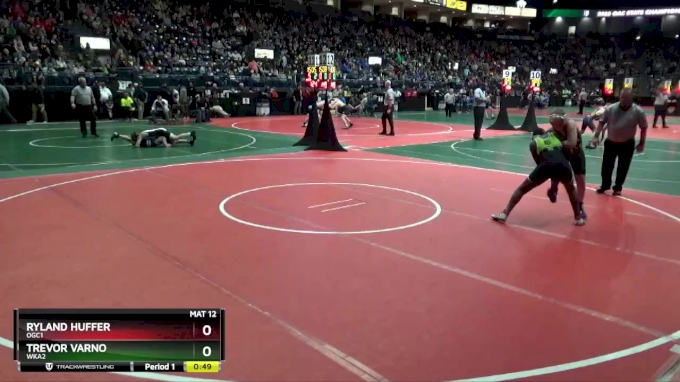 130 lbs Cons. Round 2 - Trevor Varno, WKA2 vs Ryland Huffer, OGC1