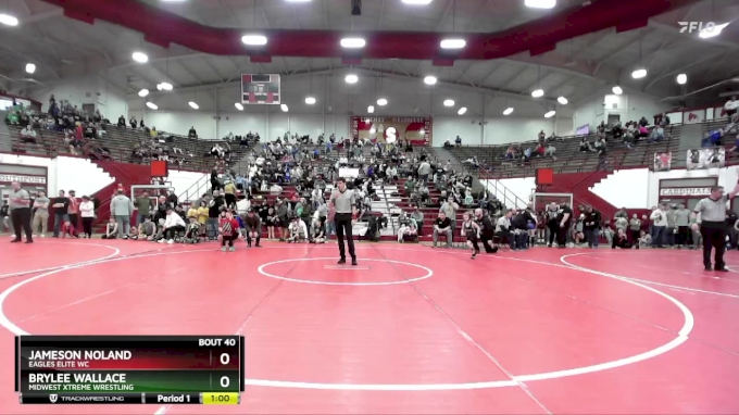 44-48 lbs Cons. Round 1 - Brylee Wallace, Midwest Xtreme Wrestling vs ...