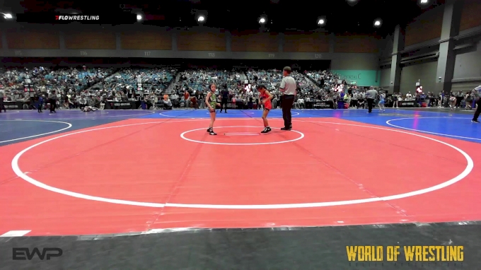 57 lbs Round Of 16 - Zara Bongcaron, Grappling Arts Of Stockton vs ...