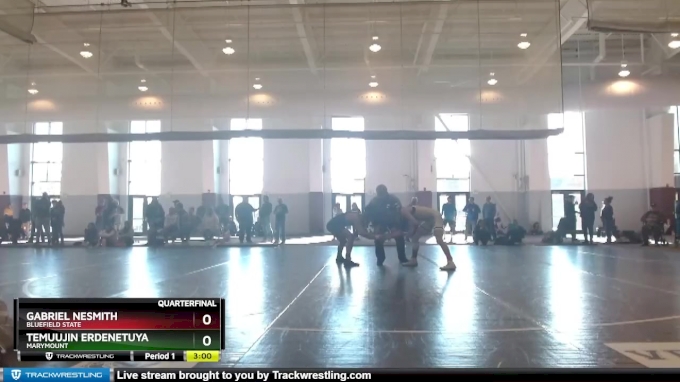 133 lbs Quarterfinal - Temuujin Erdenetuya, Marymount vs Gabriel ...