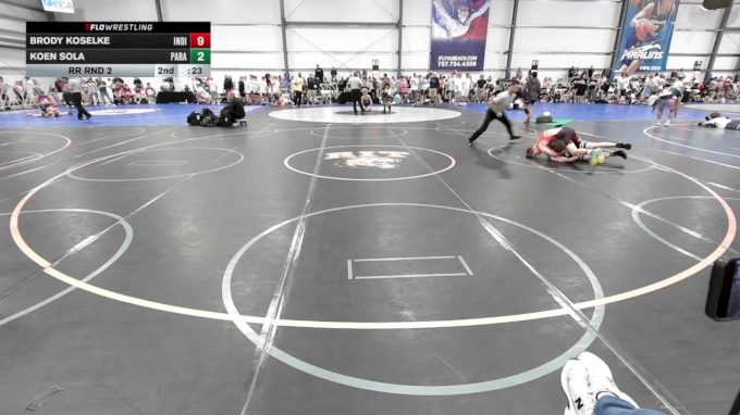 135 lbs Rr Rnd 2 - Kaine Lewis, Indiana Outlaws Gold vs Paul Schaaf ...