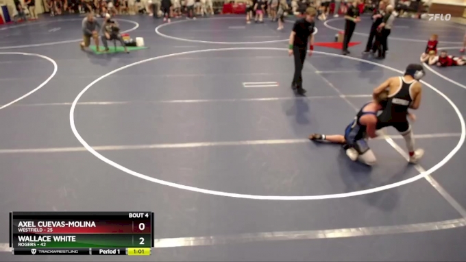 115 lbs Round 2 (4 Team) - Wallace White, Rogers vs Axel Cuevas-Molina ...