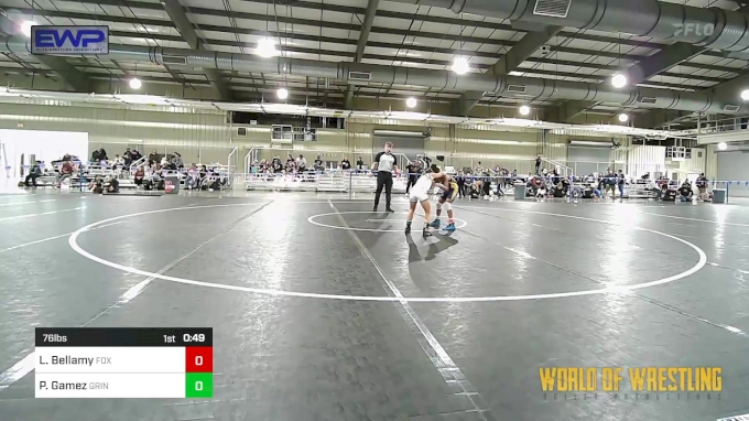 76 lbs Rr Rnd 4 - Londyn Bellamy, Fox Valley Elite vs Penelope Gamez ...