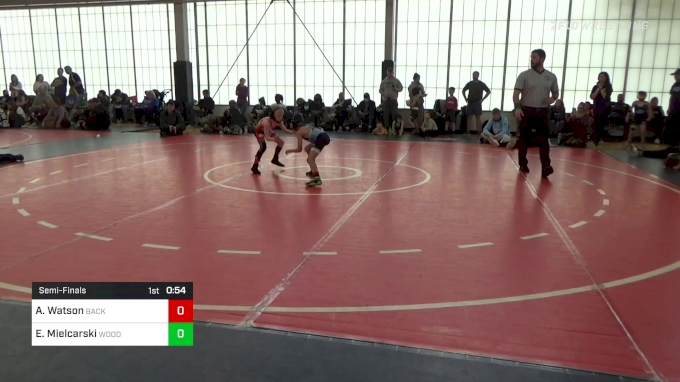 51 lbs Semifinal - Asher Watson, Backyard Brawlers vs Ethan Mielcarski ...