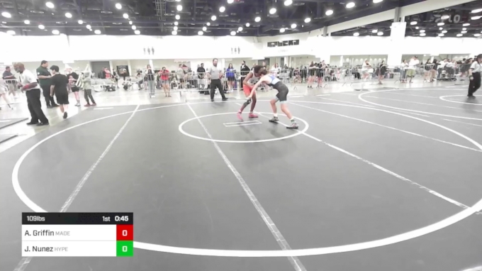 109 lbs Consi Of 8 #2 - Adonis Griffin, Madera WC vs Juan Leonidas ...