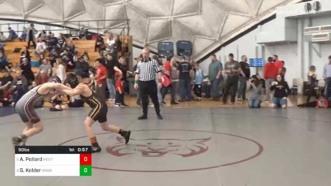 90 lbs Consolation - Adam Pollard, Montour vs Gavin Kolder, Ambridge