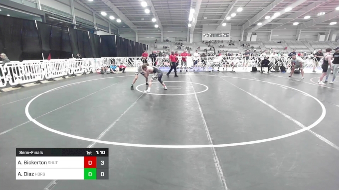 113 lbs Semifinal - Austin Bickerton, Team Shutt Mutts vs Alex Diaz ...