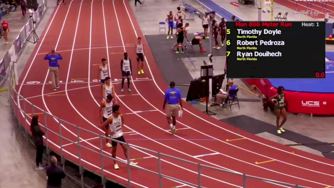 Men's 800m, Finals 1