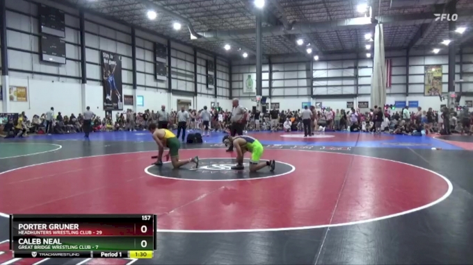 157 lbs Semis & 1st Wb (8 Team) - Porter Gruner, HEADHUNTERS WRESTLING ...