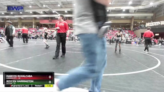 68 lbs Cons. Round 2 - Roycen Harrington, Slyfox vs Marcos Ruvalcaba ...