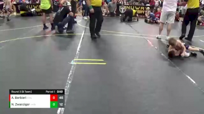 41 lbs Round 3 (6 Team) - Nelson Zwanziger, Untouchables Black vs ...