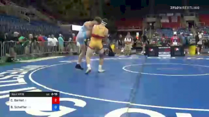 195 lbs Round Of 64 - Connor Barket, Indiana vs Blake Schaffer, Ohio