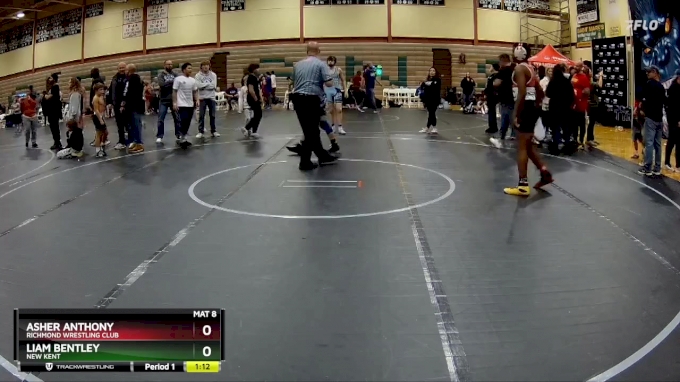 130 lbs 1st Place Match - Liam Bentley, New Kent vs Asher Anthony ...