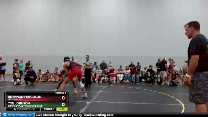 112 lbs Round 4 - Brennan Ferguson, Tech Fall WC vs Tye Johnson ...