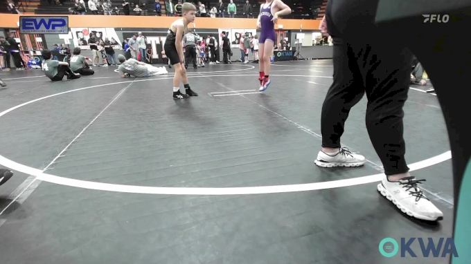 75 lbs 3rd Place - Braxton Williams, Chickasha Youth Wrestling vs Tyson ...