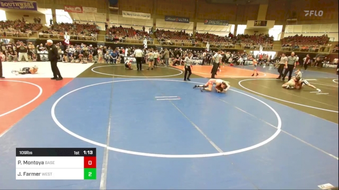 109 lbs Rr Rnd 1 - Piper Montoya, Basement Brawlers vs Jessica Farmer ...