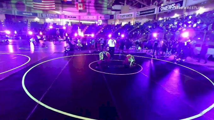 120 lbs Rr Rnd 2 - Luke Lucero, Rezults vs Mateo Guzman, Gem City Grapplers