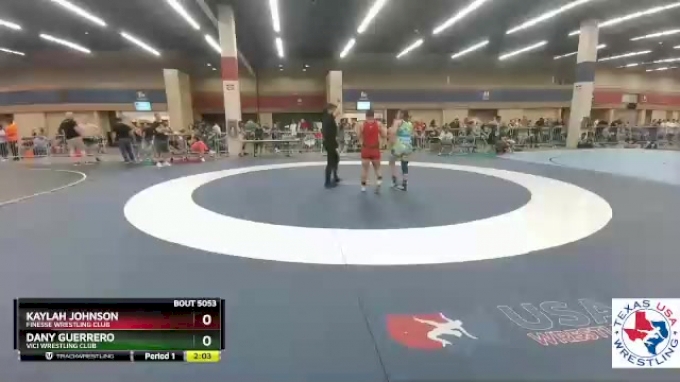152 lbs Round 2 - Kaylah Johnson, Finesse Wrestling Club vs Dany ...