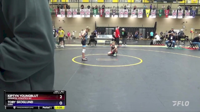 92 lbs Round 3 - Kiptyn Youngblut, Immortal Athletics WC vs Toby ...