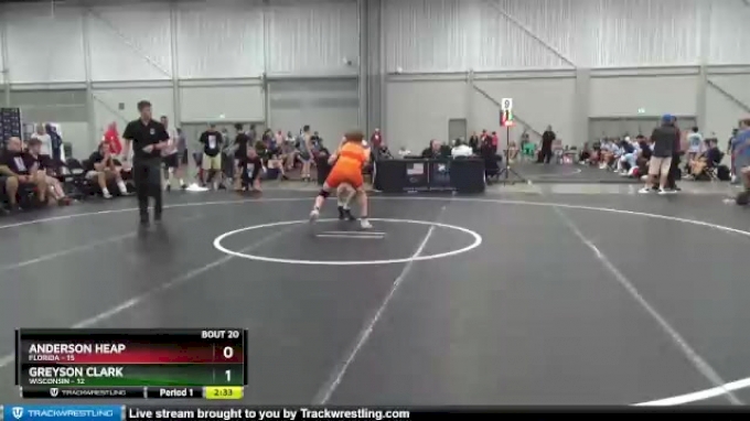 132 lbs Semis & 3rd Wb (16 Team) - Anderson Heap, Florida vs Greyson ...