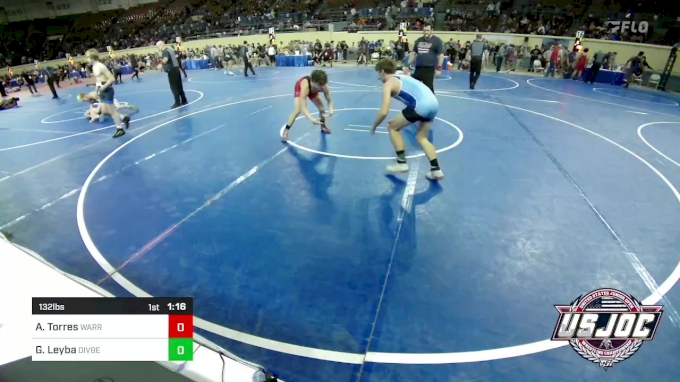 132 lbs Quarterfinal - Ayden Torres, Warrior Trained Wrestling vs Gavin ...
