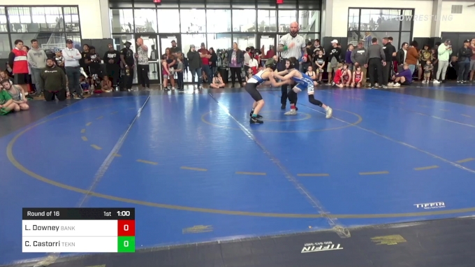 80 lbs Round Of 16 - Luke Downey, Banks County Battle Born Wrestling vs ...