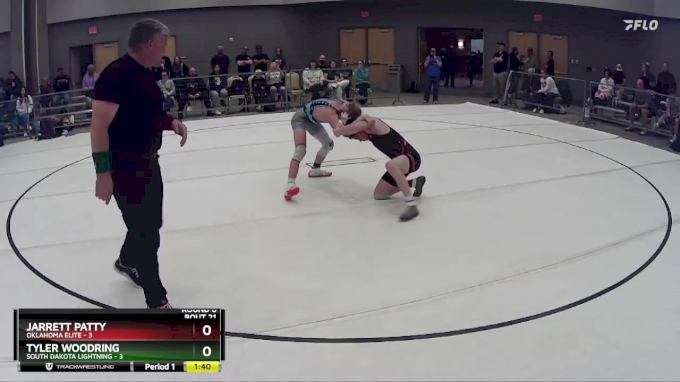 123 lbs Round 6 (8 Team) - Tyler Woodring, South Dakota Lightning vs ...