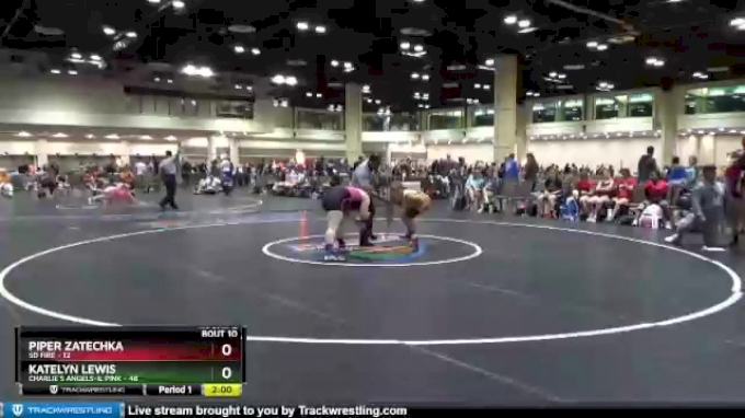 185 lbs Round 2 (10 Team) - Piper Zatechka, SD Fire vs Katelyn Lewis ...