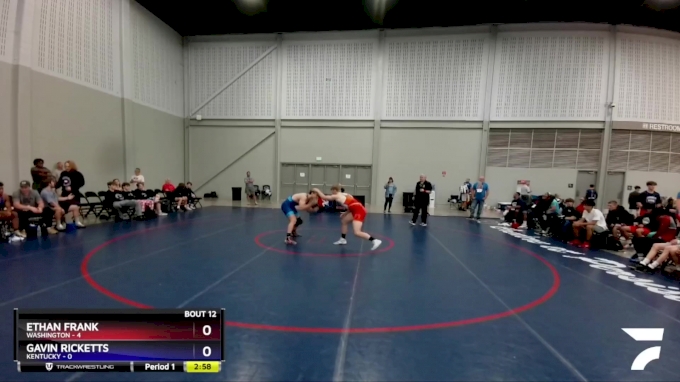 182 lbs Placement Matches (8 Team) - Ethan Frank, Washington vs Gavin ...