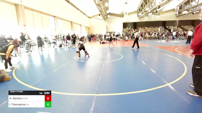 109-HS2 lbs Semifinal - Hazelle Santos, Northern Delaware Wrestling ...