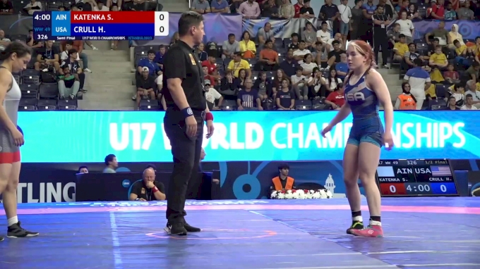 49 kg 1/2 Final - Sviatlana Katenka, Individual Nuetral Athlets vs ...