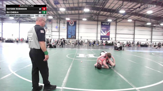 113 lbs Round Of 64 - Hayden Robinson, NY vs Eli Chesla, MD