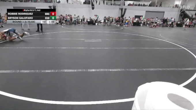 126 lbs Round 1 (6 Team) - Robbie Rodriguez, RedNose vs Bryson Galofaro ...