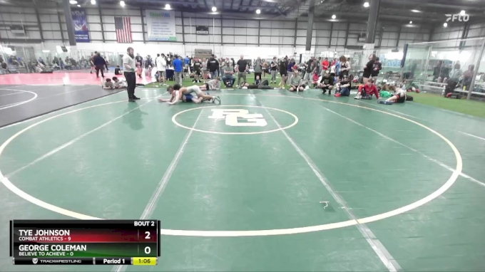 120 lbs Semis (4 Team) - George Coleman, BELIEVE TO ACHIEVE vs Tye ...