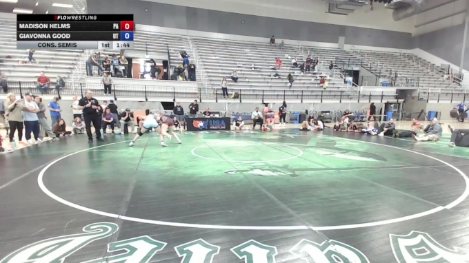 U15 Women - 62 lbs Cons. Semis - Madison Helms, PA vs Giavonna Good, UT