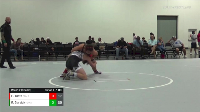 170 lbs Round 2 (6 Team) - Ryan Garvick, POWA vs Hunter Testa, Combat ...