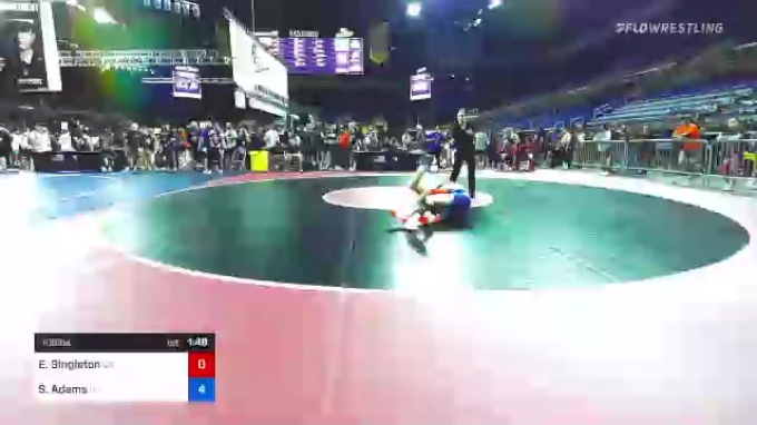 106 lbs Consi Of 32 #2 - Emilja Singleton, Oregon vs Scotlyn Adams, Ohio