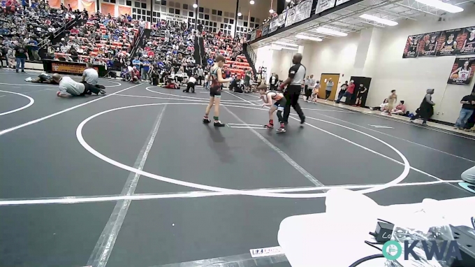 64 lbs Consolation - Cooper Howell, Poteau Youth Wrestling Academy vs ...